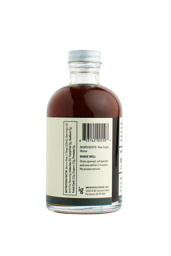 RAFT Demerara Syrup - RAFT Cocktails